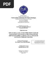Procedimiento para La Elaboración de Tesis en El Postgrado Uasd | PDF ...