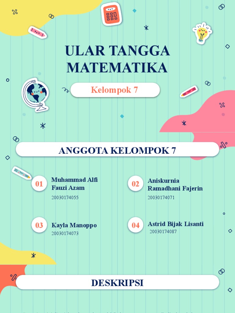 Ular Tangga Matematika - Kelompok 7 - 2020C | PDF