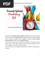 DELF A1 Syllabus and Course Outline | PDF | Grammatical Gender | Verb