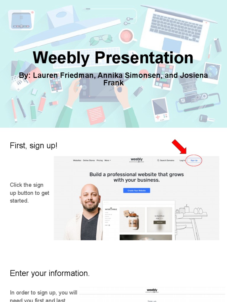 Weebly Presentation | PDF