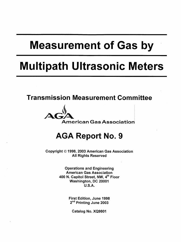 Aga 9 | PDF | Flow Measurement | Calibration