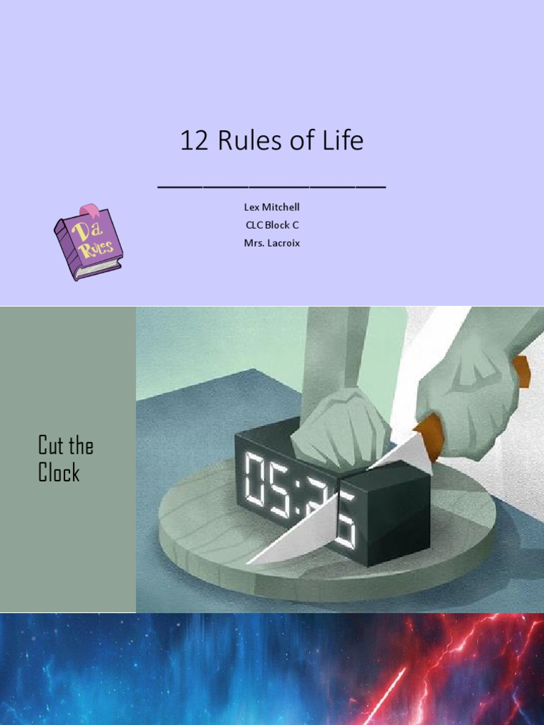 12 Rules of Life | PDF