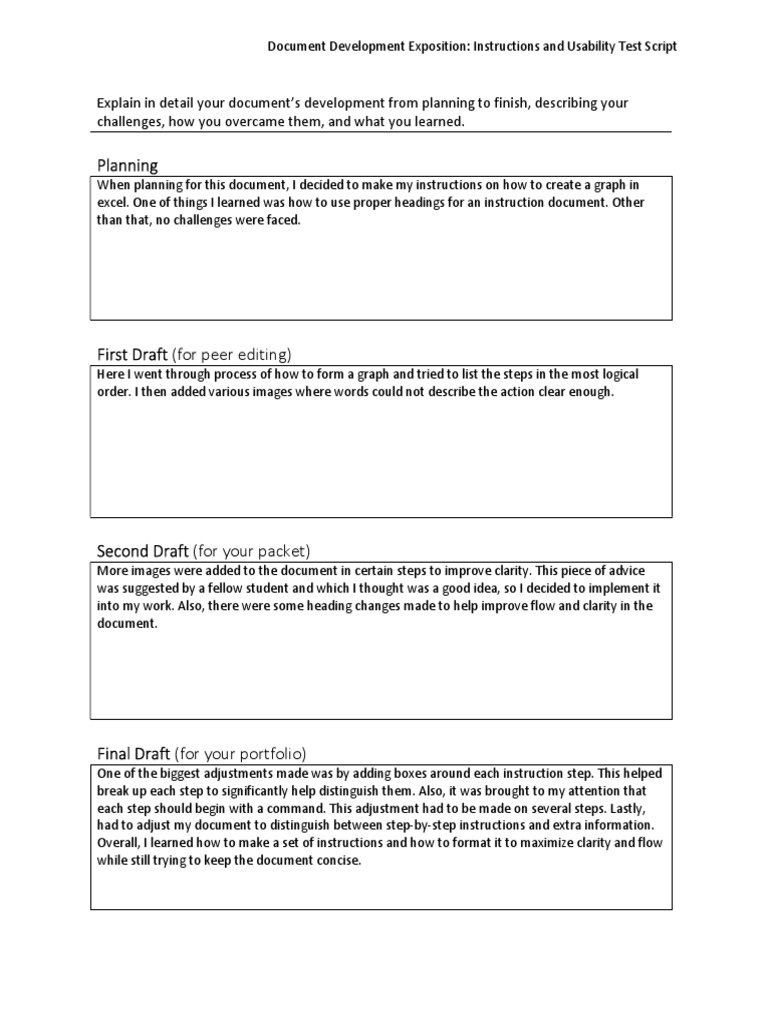 Instructions and Usability Test Script Dde | PDF