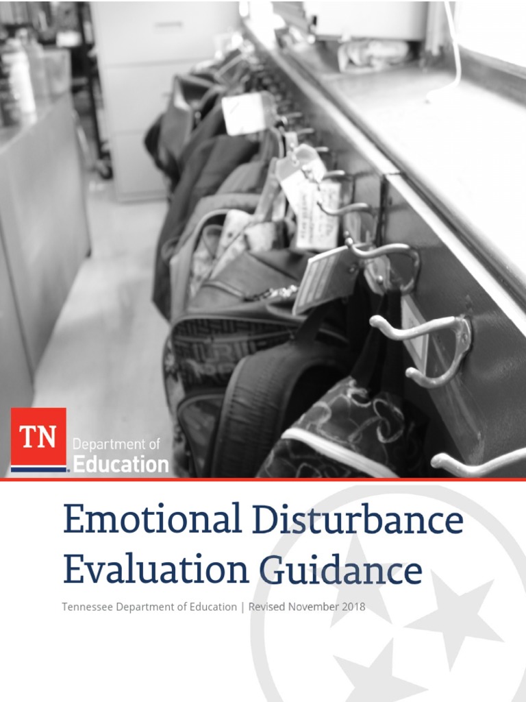 Se Emotional Disturbance Evaluation Guidance | PDF | Mental Disorder ...