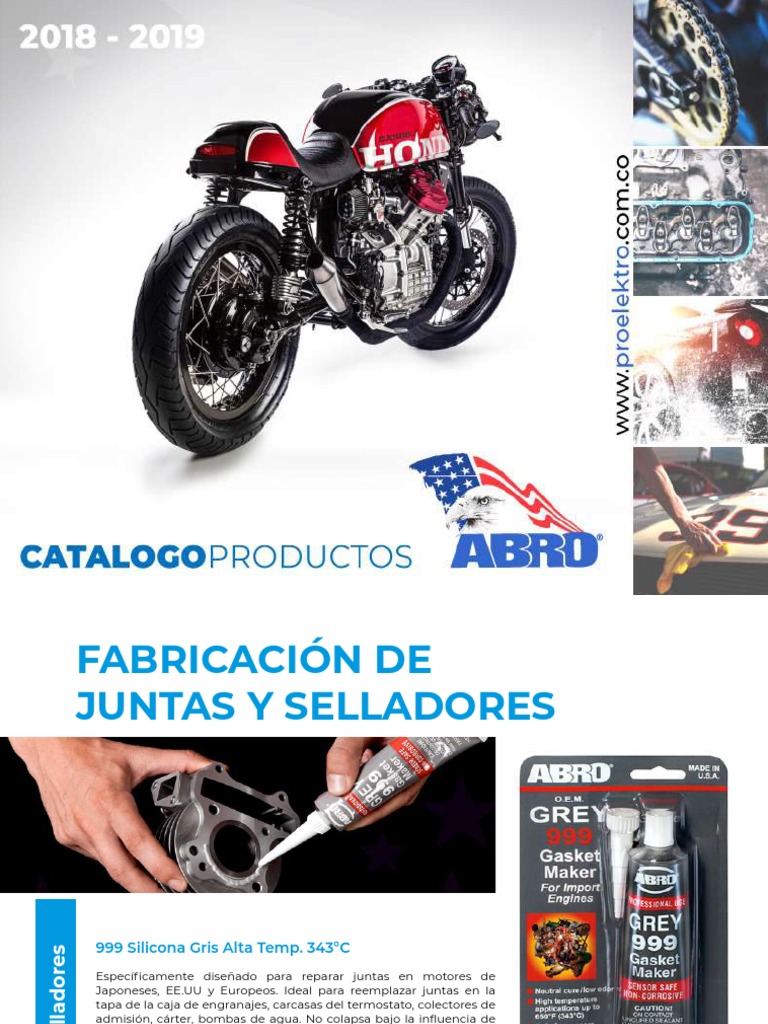 Catalogo ABRO Proelektro-Mini | PDF | Inyección de combustible | Lubricante