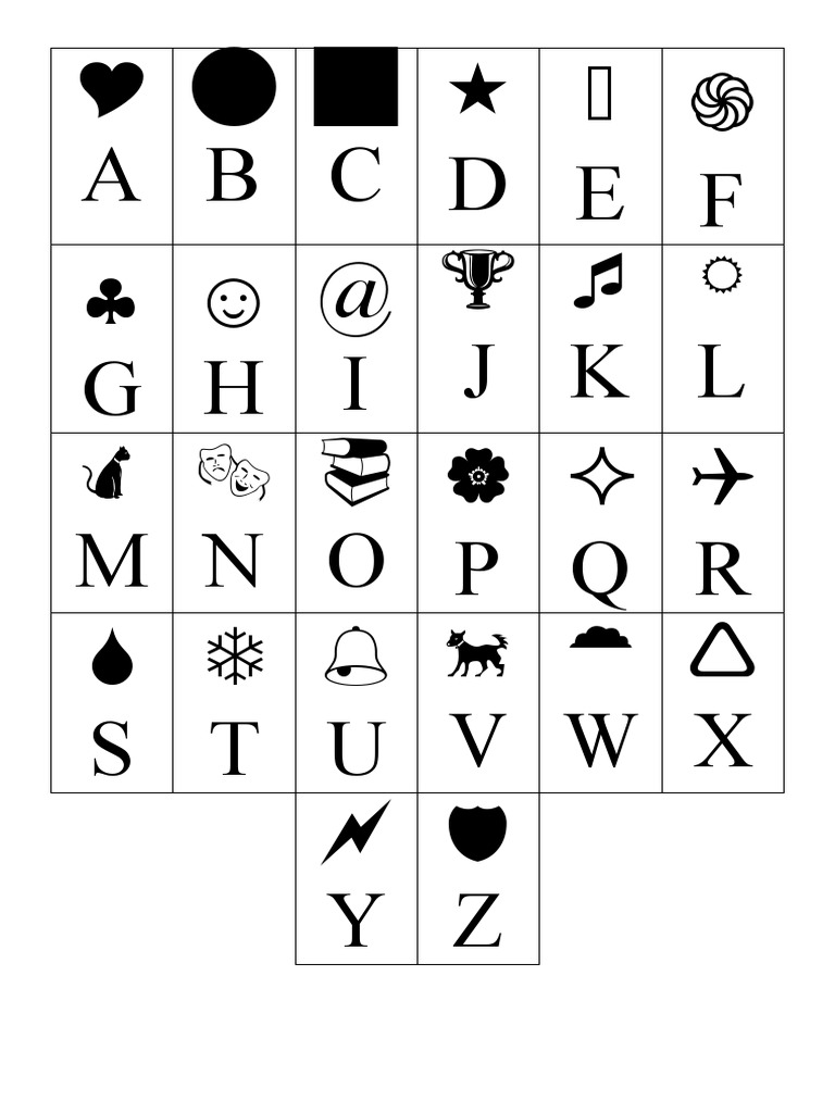 Letras e Códigos | PDF