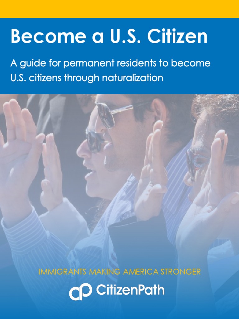 Become A U.S. Citizen: Immigrants Making America Stronger | PDF ...