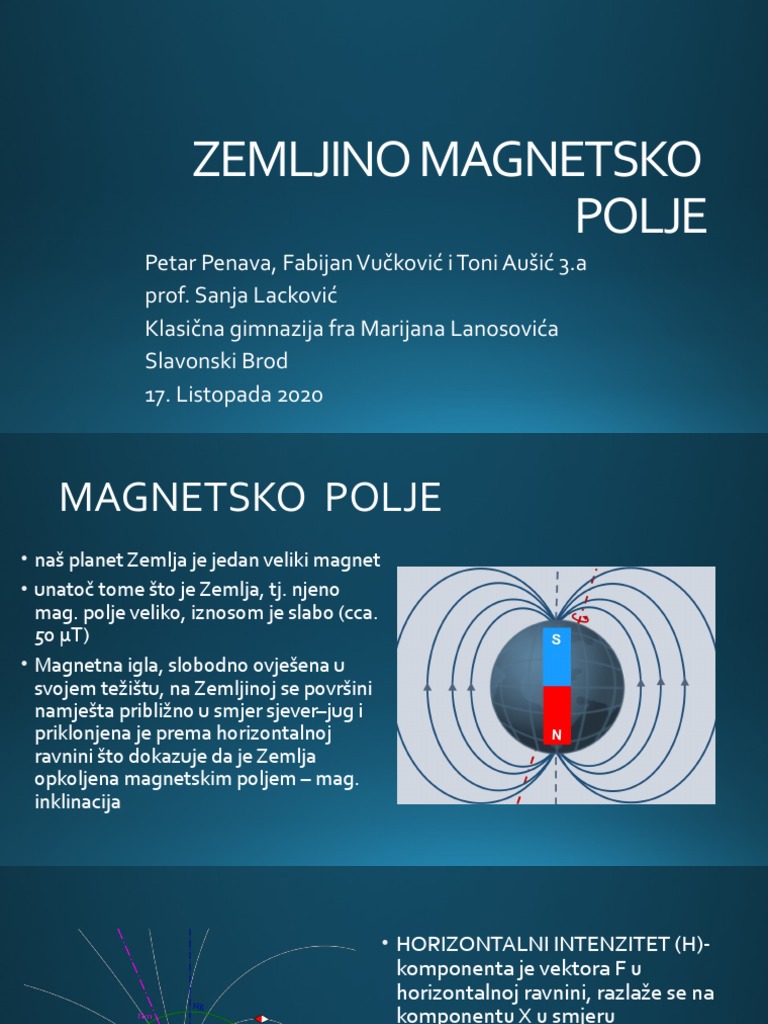 Zemljino Magnetsko Polje | PDF