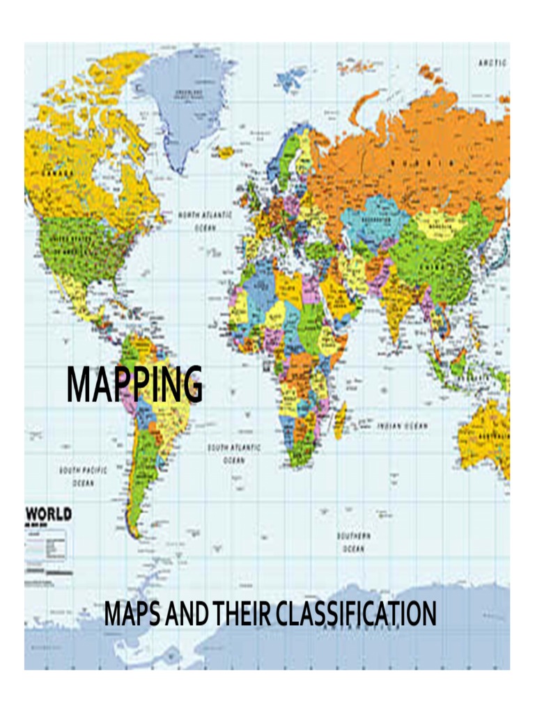 Classification and Uses of Maps: An Overview of Map Types, Scales, and ...