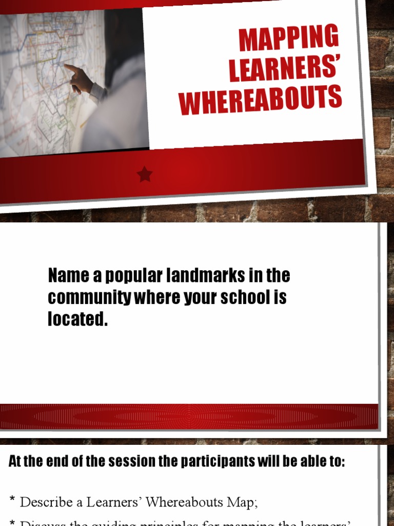 Mapping Learners' Whereabouts | PDF | Cognition