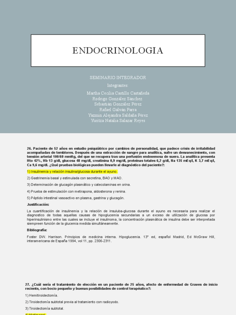 ENDOCRINOLOGIA | PDF | Glándula suprarrenal | Hipertiroidismo
