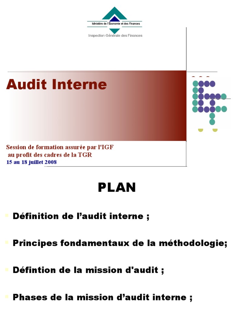 Audit Interne | PDF | Audit | Audit interne