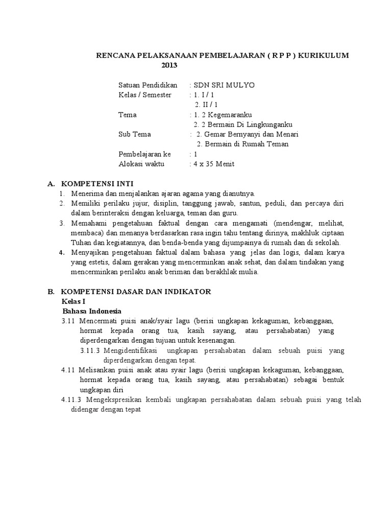 RPP PKR Retno | PDF | Seni & Disiplin Bahasa
