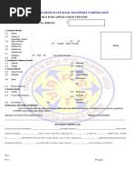 APSRTC Bus Pass Application Form | PDF | Identity Document | Government ...