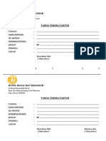 Contoh Invoice Rental Mobil | PDF | Bisnis | Pengelolaan Keuangan & Uang