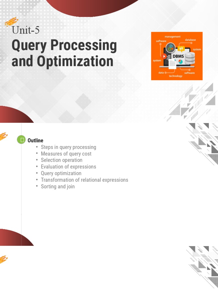 Query Processing and Optimization | PDF | Relational Database | Databases