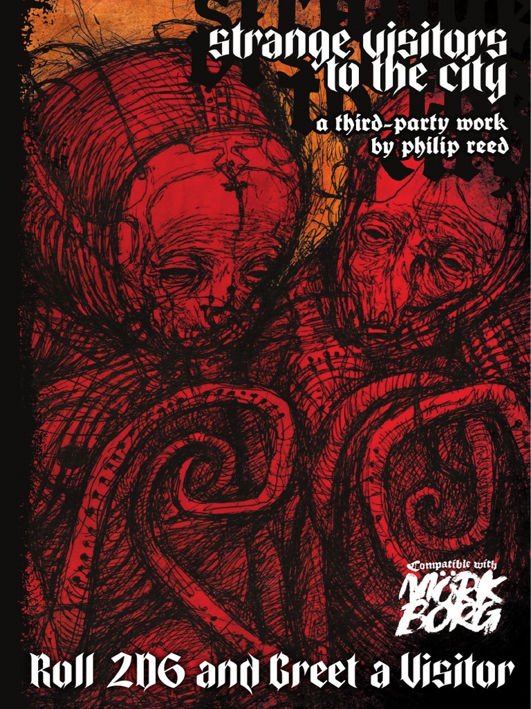 MÖRK BORG (Phillip Reed) PRG-MB03 Strange Visitors To The City (2020!11 ...