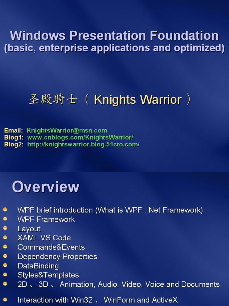 Windows Presentation Foundation Pdf Extensible Application Markup Language Windows