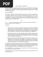 Employee Bond Agreement Template | PDF | Damages | Employment