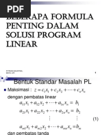 Buku Ajar Program Linier | PDF | Metode & Bahan Ajar | Teknologi & Rekayasa