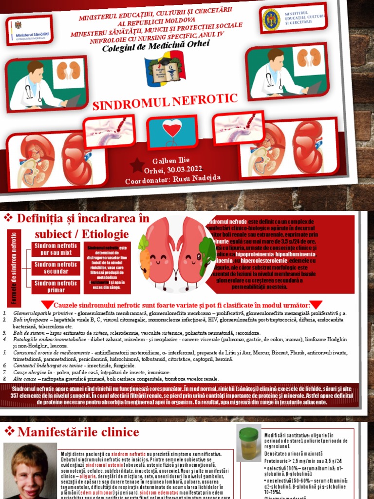 Sindromul Nefrotic | PDF