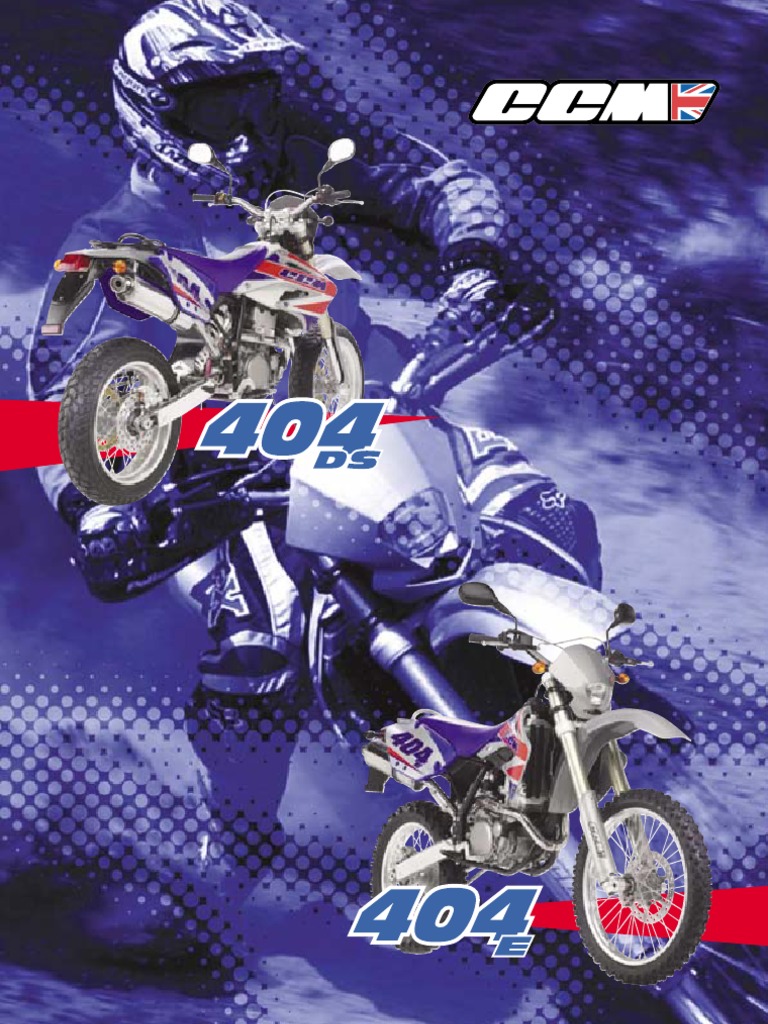 CCM 404 | PDF | Motorcycling | Vehicles