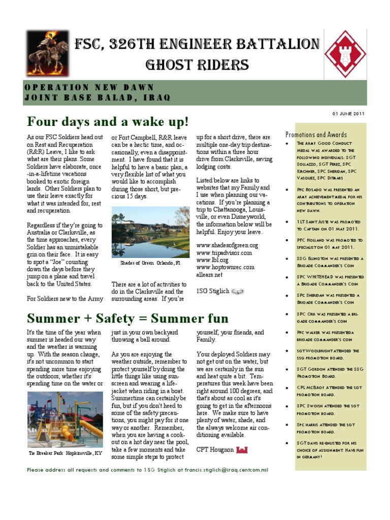 June 2011 FSC Newsletter | PDF | Military Of The United States ...