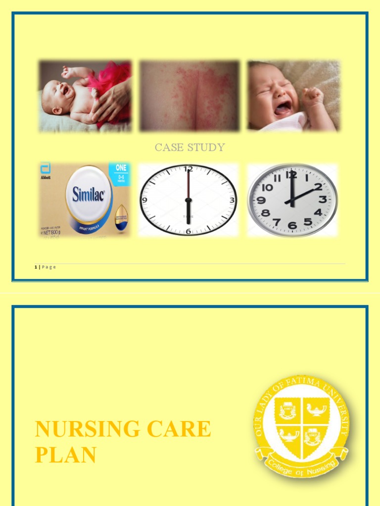 Case Scenario Nursing Care Plan | PDF | Nursing | Infants