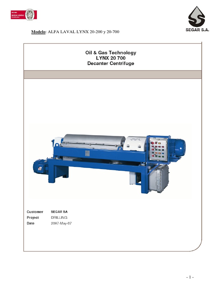 Descripción Del Equipamiento para SLOP OIL | PDF | Valve | Pump