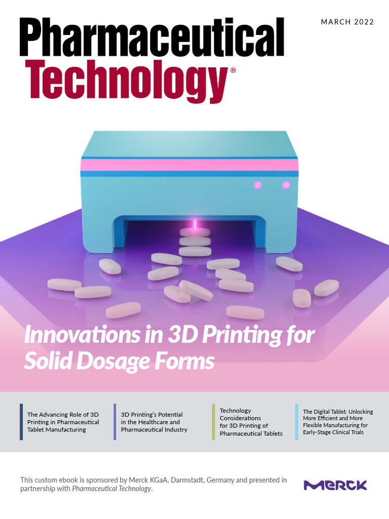 Innovations3DPrinting Merck | PDF | 3 D Printing | Tablet (Pharmacy)