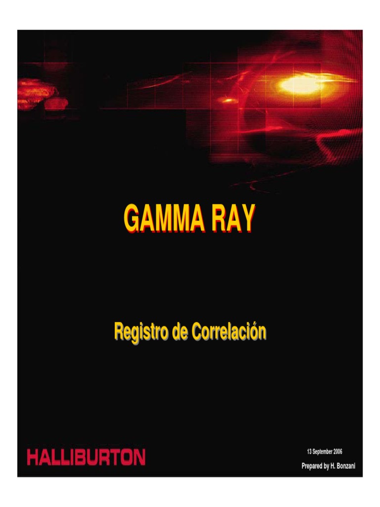 Gamma Ray Tools | PDF | Rayo gamma | Desintegración radioactiva