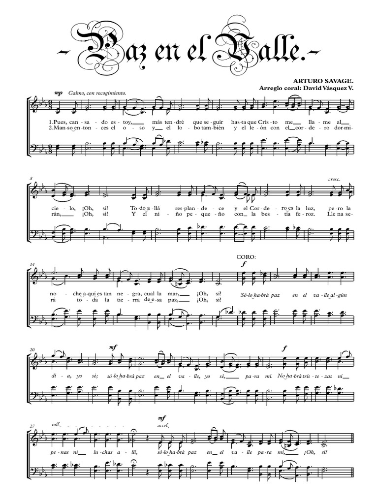 Paz en El Valle | PDF