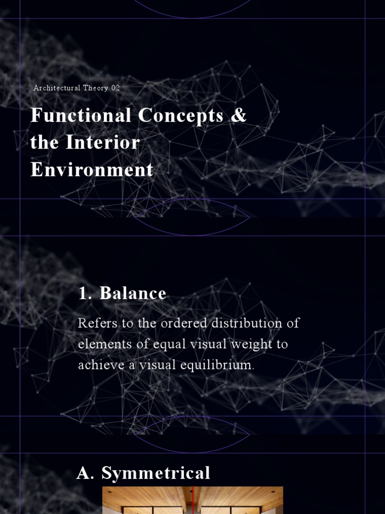 Functional Concepts & The Interior Environment | PDF