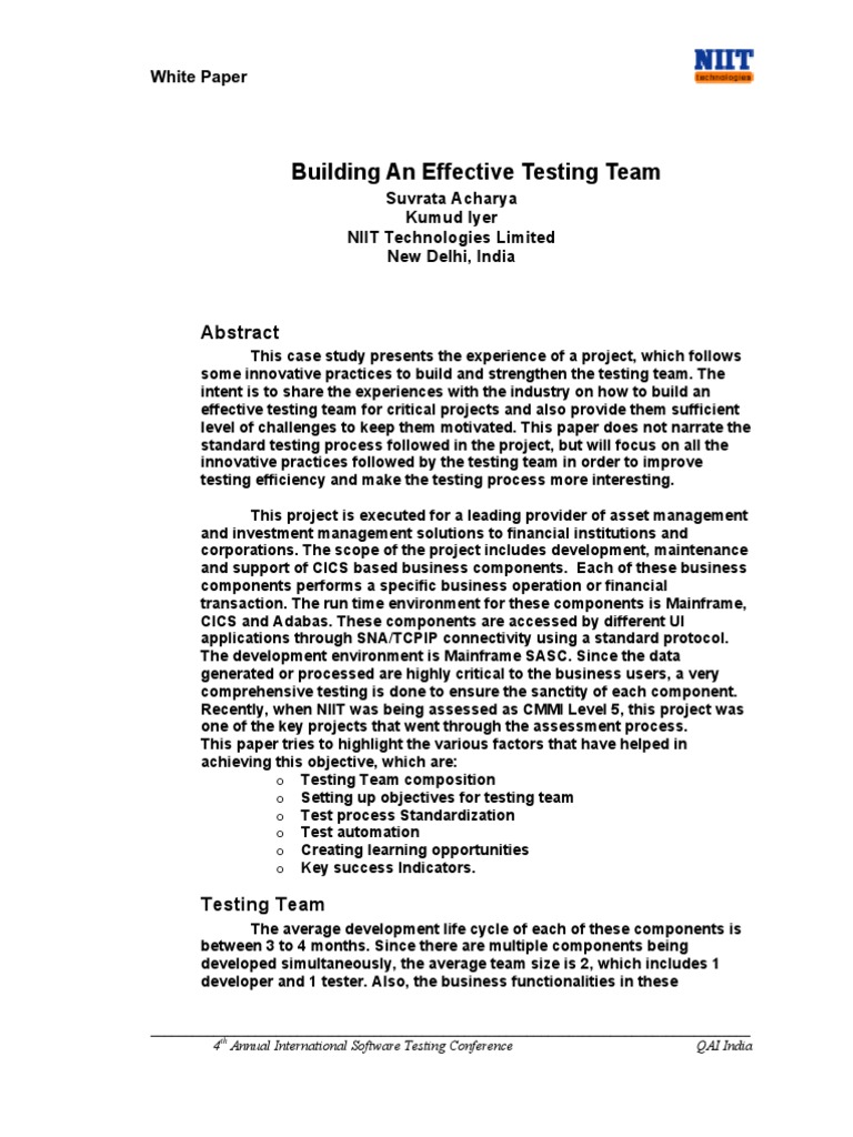 Building An Effective | PDF