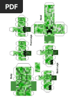 Minecraft Bee Papercraft | PDF