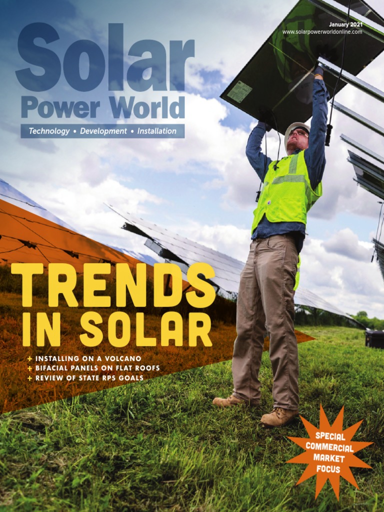 Solar Power World 01 2021 | PDF | Solar Power | Renewable Energy