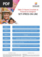 Tutorial Seti Ipress Susalud | PDF | Informática