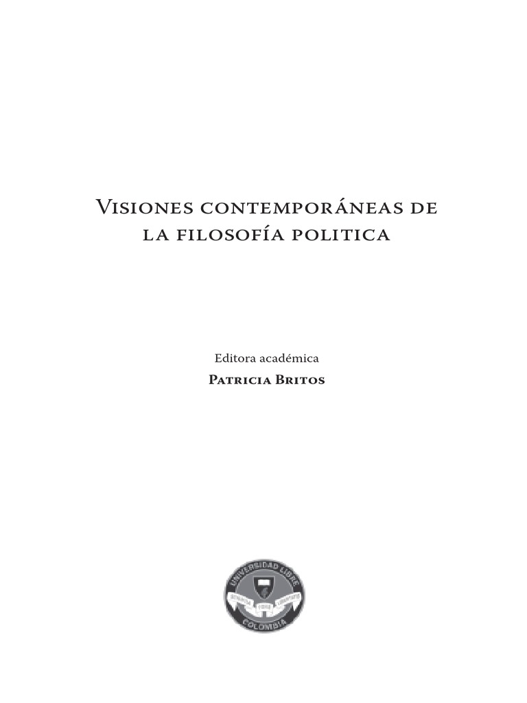 Visiones Contemporáneas de La Filosofía Política | PDF | Ideologías ...