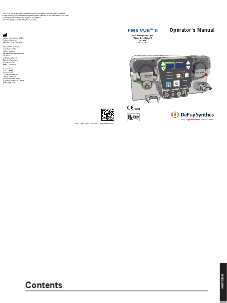 Depuy Fms Vue | PDF | Electrical Connector | Electrical Engineering