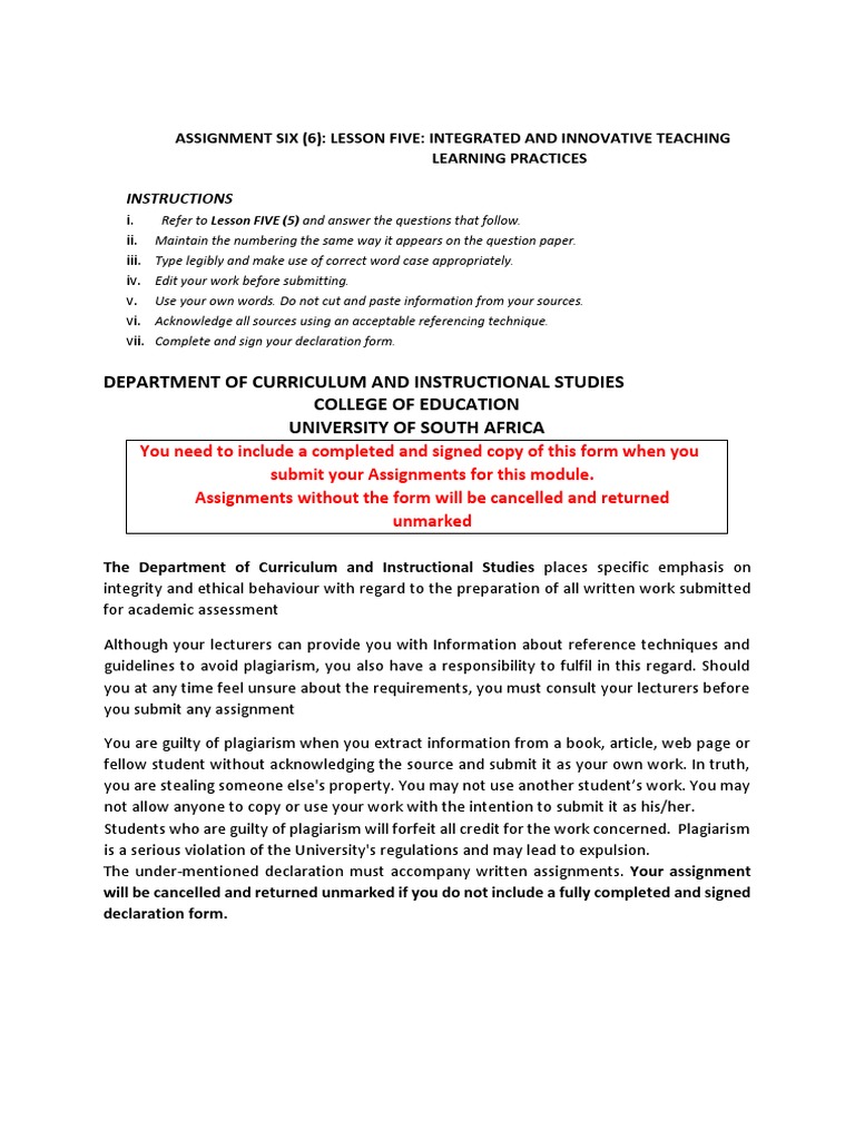 Assignment 6 BPT | PDF | Plagiarism | Learning