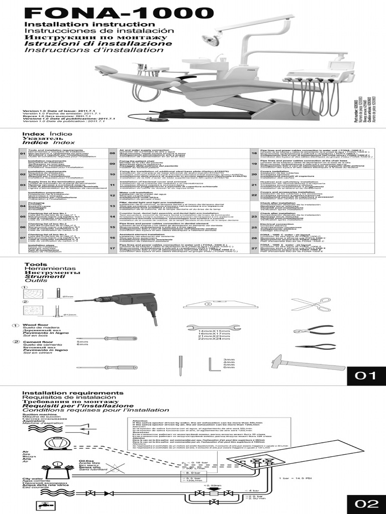 Manual Instalacion Fona 1000 | PDF