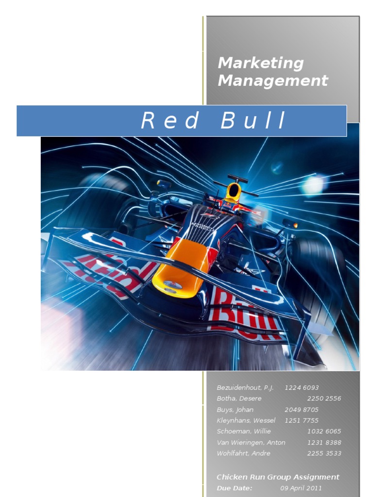 Red Bull Final Rev For Printing | PDF | Marketing | Market Segmentation