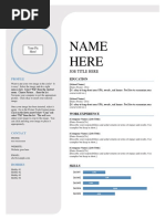 Resume Template - Michael | PDF | Career & Growth