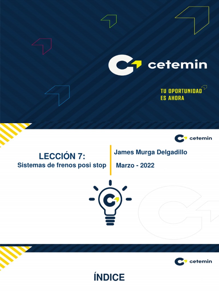 Sistemas de frenos Posi Stop | PDF | Ingeniería mecánica