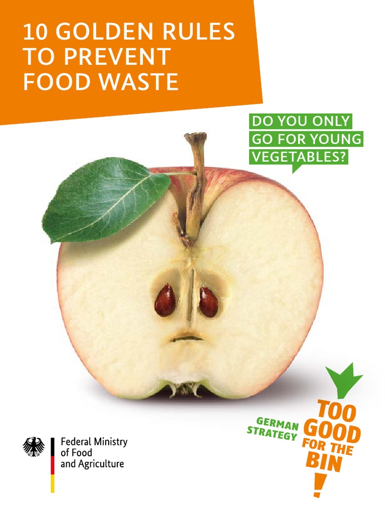 Golden Rules To Prevent Food Waste | PDF | Foods | Vegetables