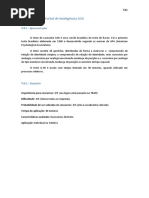 BETA III Ficha Técnica | PDF | Inteligência | Ciência cognitiva