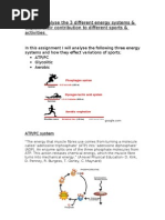 Energy Systems in Basketball Performance | PDF | Cellular Respiration ...