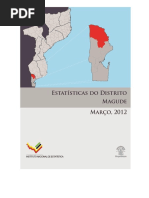 Estatisticas Do Distrito de Cidade Da Matola | PDF | Ministério ...