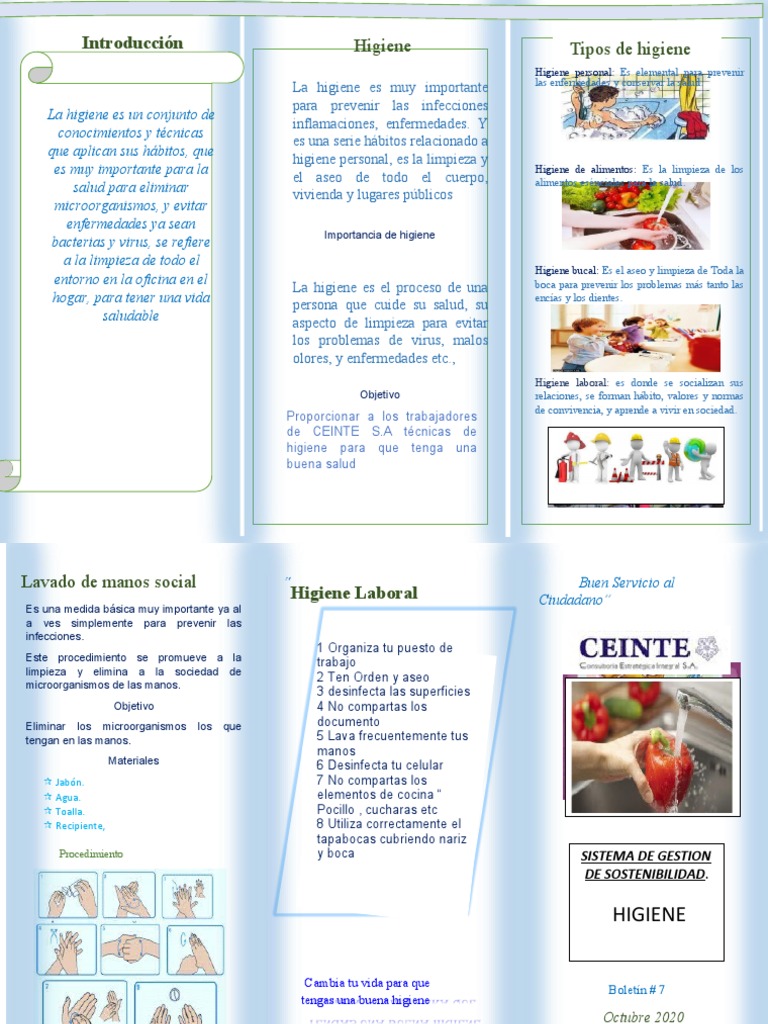 Higiene | PDF | Higiene | Especialidades Medicas