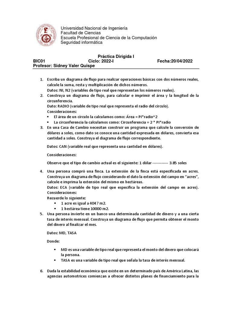 Practica-Didigida-1 Ic | PDF | Algoritmos | Interés